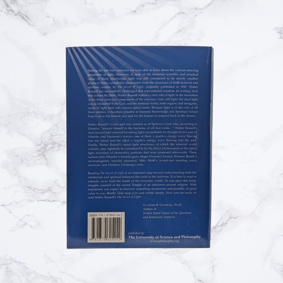 The Secret of Light – The University of Science and Philosophy